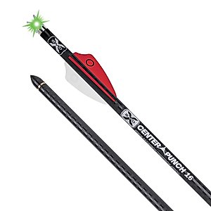 TenPoint 16-Inch EVO-X Alpha-Blaze Lighted Carbon Crossbow Arrows (3-Pack)