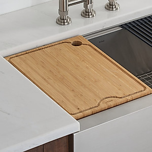 Kraus KCB-WS102BB Kore Cutting Board, 16 3/4" x 10 3/4"