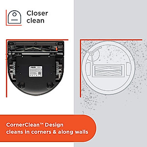 Neato Robotics D6 Connected Laser Guided Robot Vacuum for Pet Hair, Works with Amazon Alexa, Black