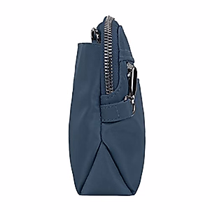 Travelon Women's Anti-Theft Tailored Convertible Crossbody Clutch, Peacock, One Size