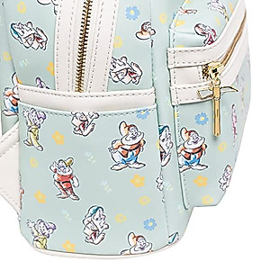 Loungefly Women's Disney Snow White and the Seven Dwarfs Green Backpack