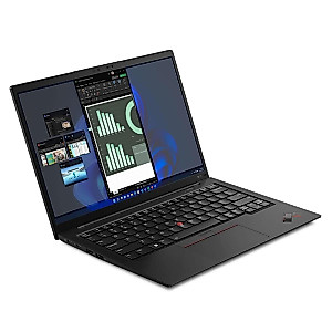Lenovo ThinkPad X1 Carbon Gen 10 Intel 14", Touchscreen Laptop- 12th Gen Intel Core Windows 11 Pro i7-1270P vPro ,512 GB SSD - 32 GB IPS LPDDR5 5200MHz,Wi-Fi 6 Black + Zipnology Screen Cloth – New