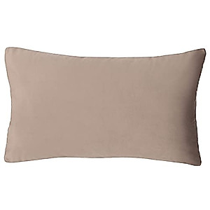 Safavieh Home Collection Rensia 12 x 20-inch Purple/Silver Metallic Decorative Accent Pillow PLS7143A-1220, 12"x22"