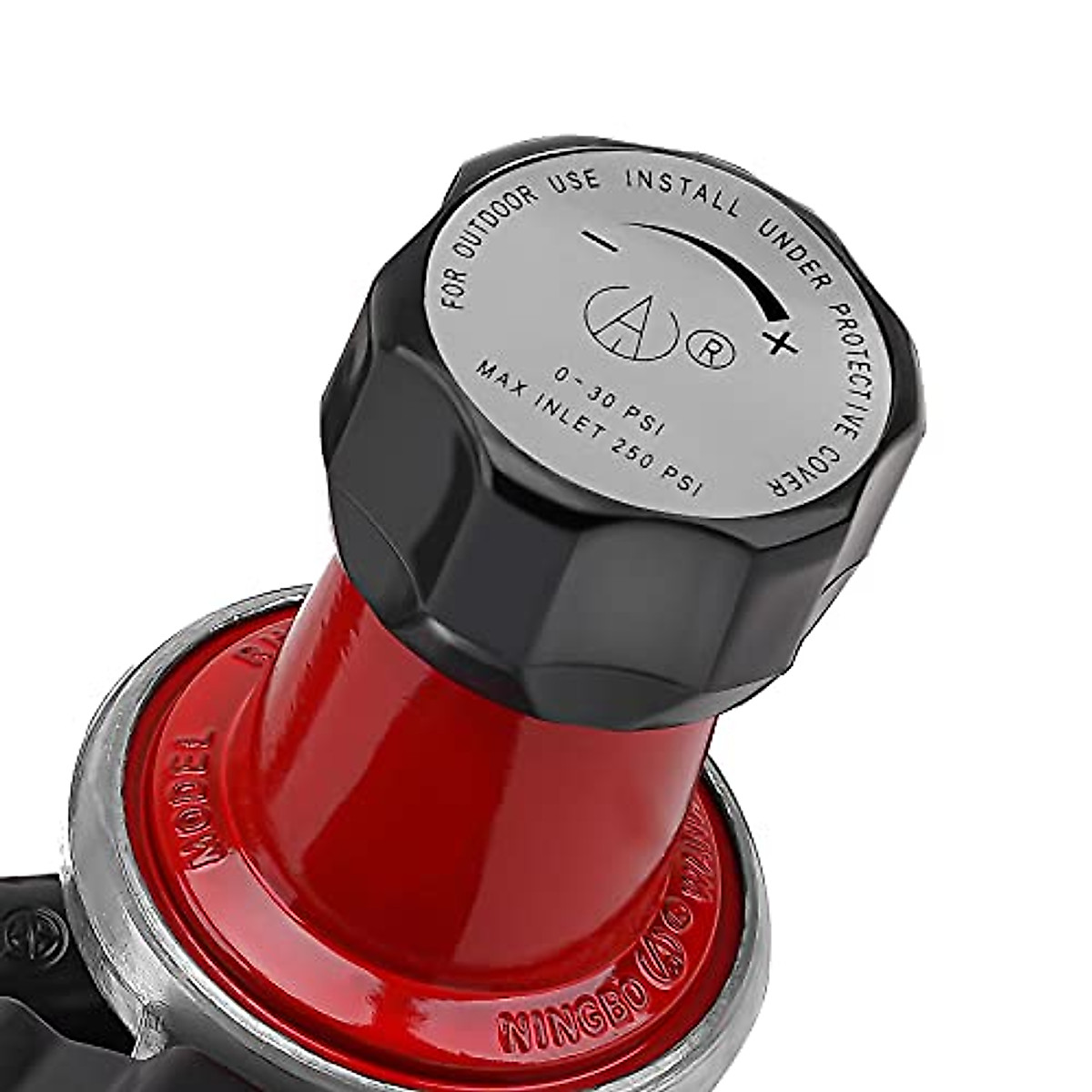 Stanbroil 0-30 PSI High Pressure Adjustable Regulator POL Connection and 48-Inch Hose Assembly Kit