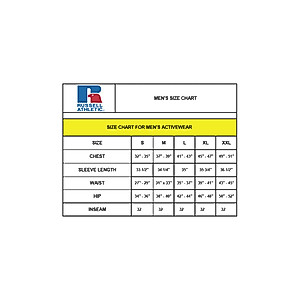 Russell Athletic Men's Compression Long Sleeve Top, Grey, X-Large