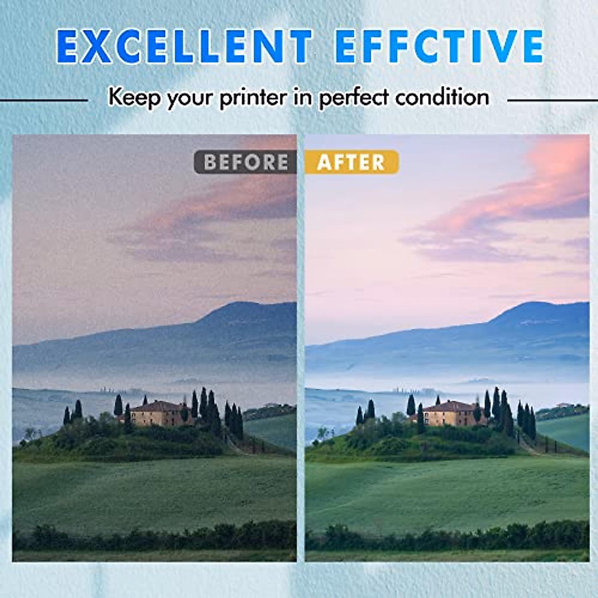 Koala Printhead Cleaning Kit, Printer Cleaning Kit 120ml Compatible with Epson/Canon/Brother/HP Inkjet Printers ET-2720 ET-2803 ET-4800 ET15000 WF7710 XP4105 etc.