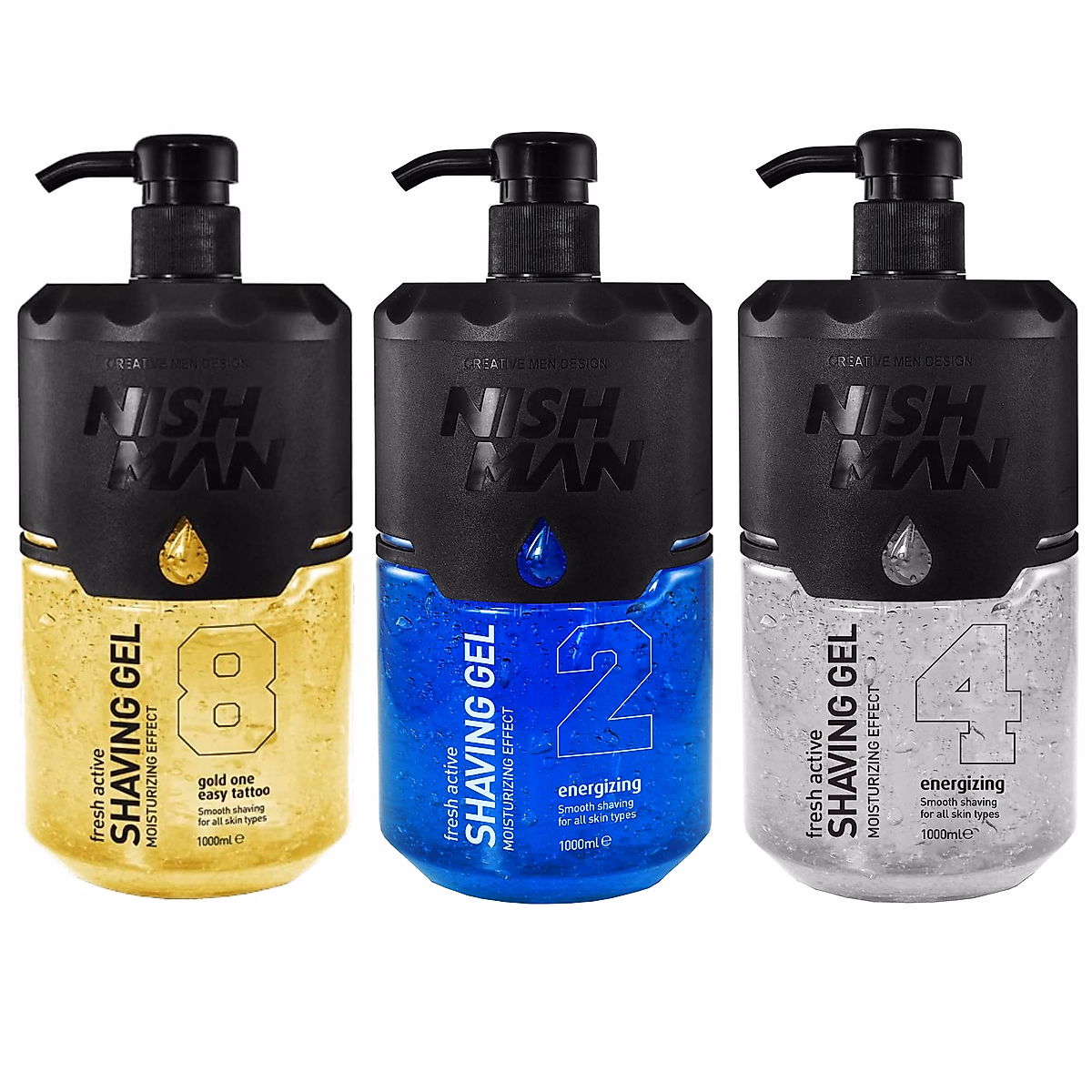 Nishman Shaving Gel Series (02 SHAVE GEL, 1000ml)