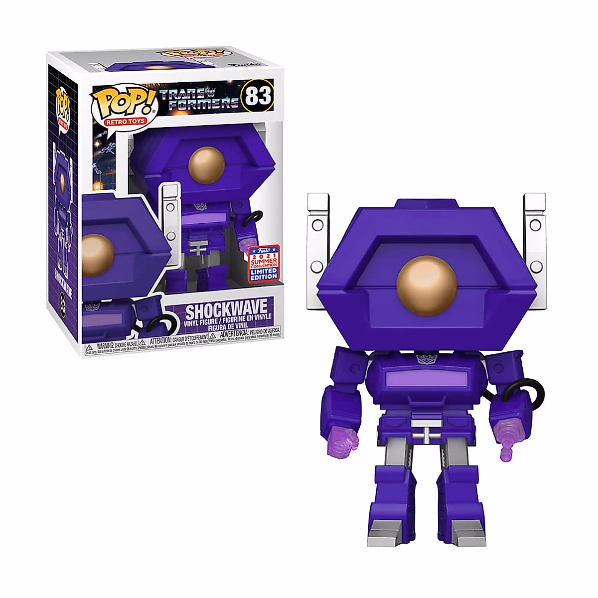Funko POP! Retro Toys #83: Transformers Shockwave