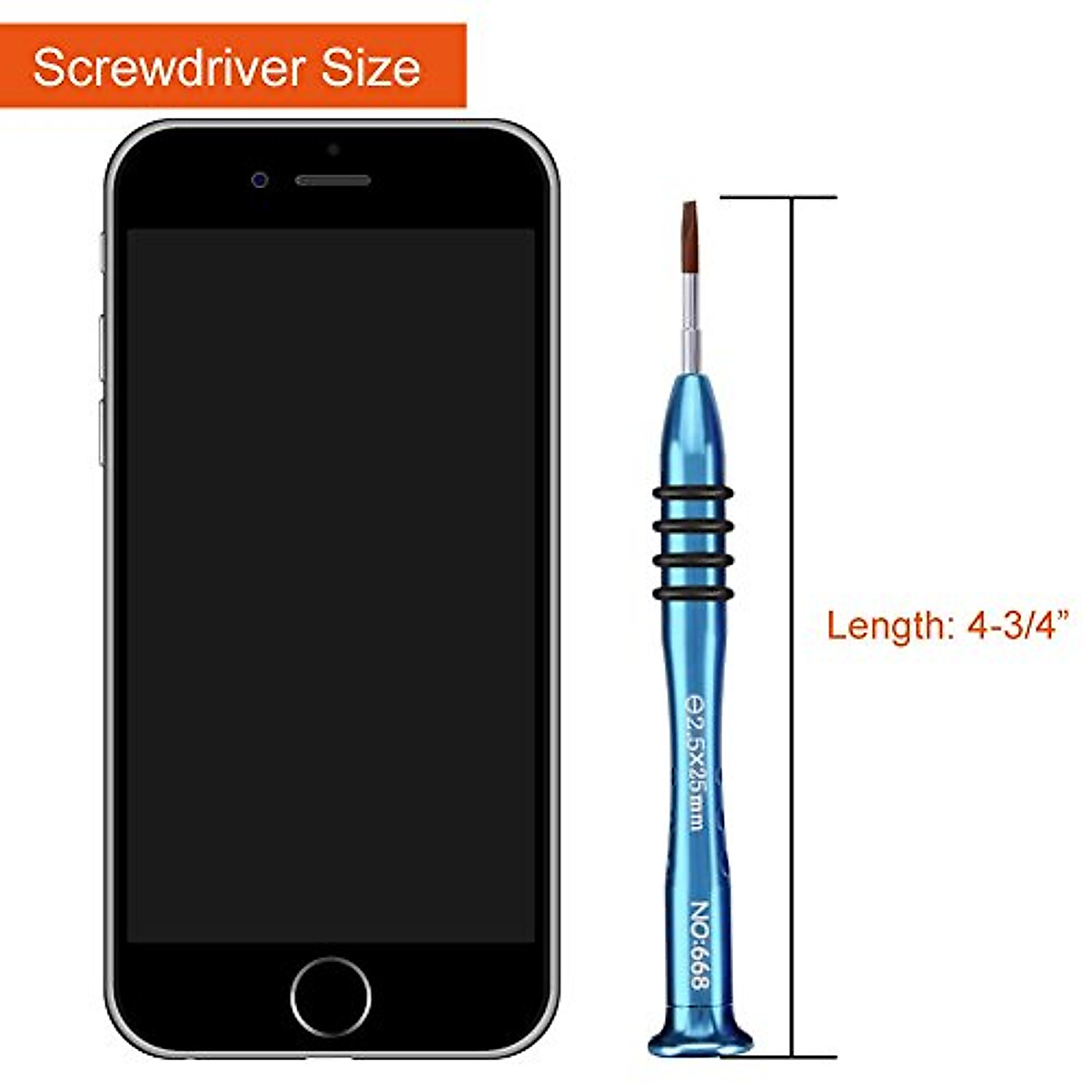 Paxcoo Precision Screwdriver Set of 8 - Magnetic Professional Repair Tool Kit for Glasses, Electronics and Watch Repair
