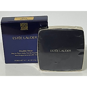 Estee Lauder Double Wear Stay-in-Place Matte Refillable Powder Foundation 4N1 Shell Beige, 0.42 oz/ 12 g
