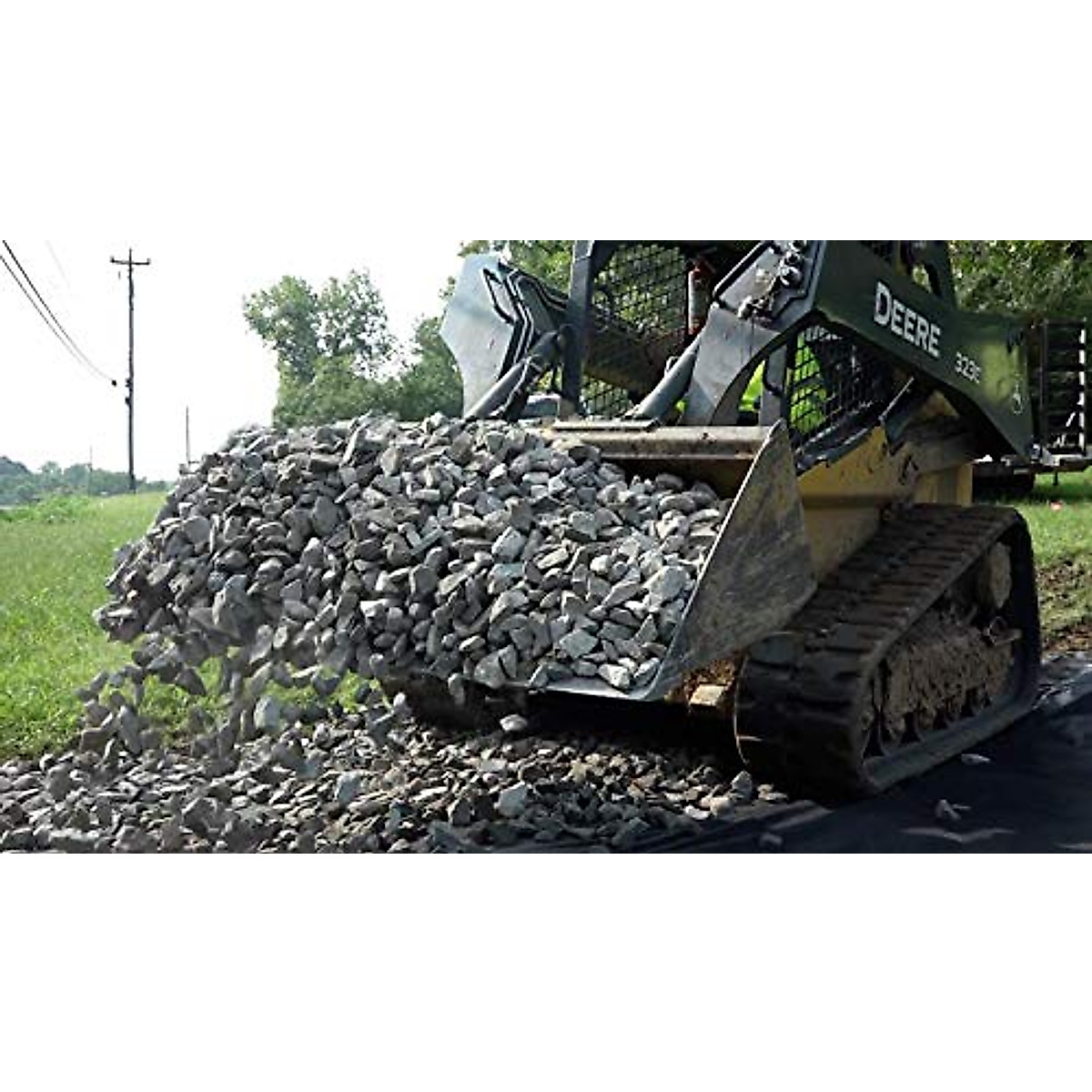 ArmorLay Commercial Grade Ground Stabilization Fabric, Underlayment (Black, 12.5' X 30')