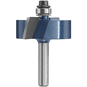 BOSCH 85614MC 1/2 In. x 1/2 In. Carbide-Tipped Rabbeting Router Bit
