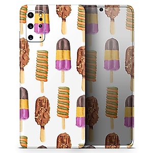 DesignSkinz Yummy Galore Ice Cream Treats Protective Vinyl Decal Wrap Skin Cover Compatible with The Samsung Galaxy S20 (Screen Trim & Back Glass Skin)