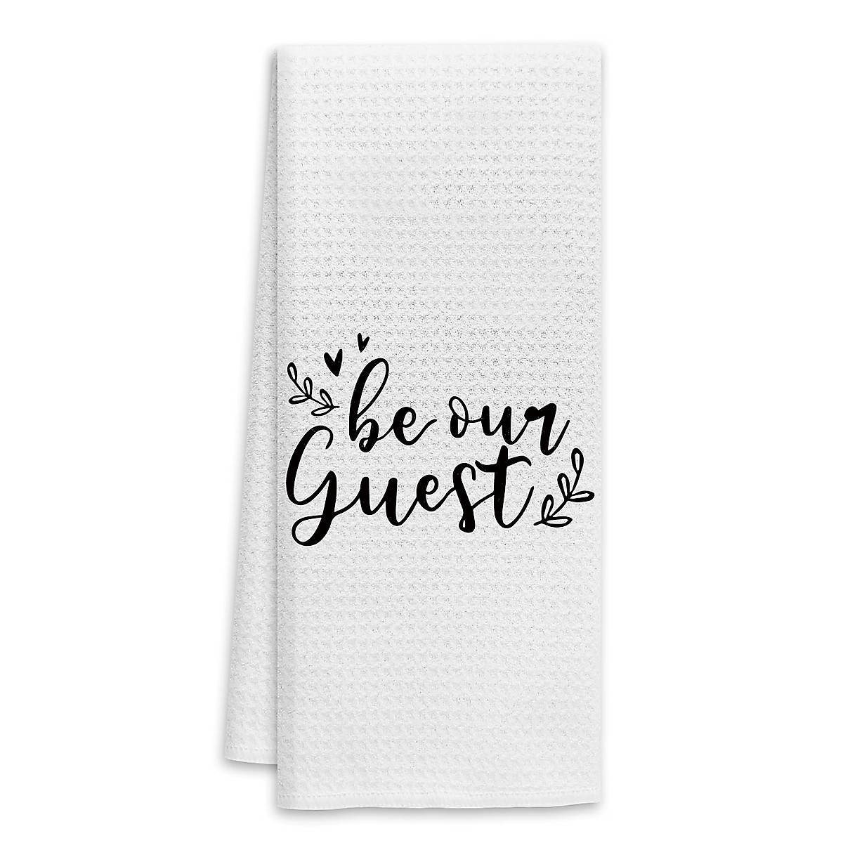 Voatok Be Our Guest Towels Hand Towels for Bathroom,Home Decoration for Guest Room,Funny Housewarming Towels Kitchen Tea Dish Towels,Guest Room Welcome Gifts for House Guests,Wedding Hotel Guests