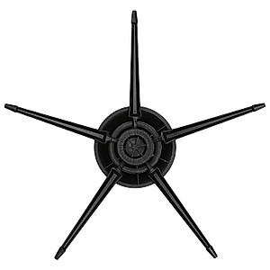 Eastar Trumpet Stand Portable Trumpet Holder Foldable Metal 5 Leg Stand for Brass Instruments EST-001