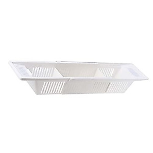 loensy Modern Bathtub Caddy Tray Bathroom Gadgets Bath Toys Organizer Bathtub Tray for