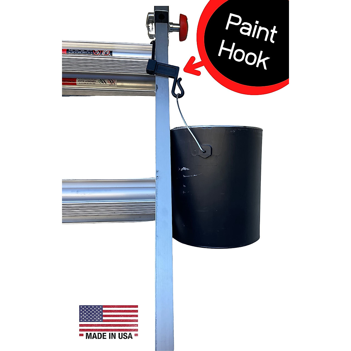 Paint Hook, Black, 5.75 x 3.5 x .5
