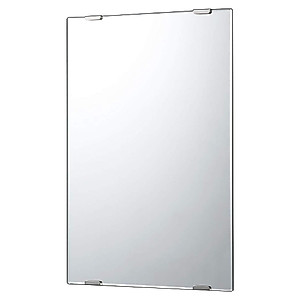 Topre Corporation Bath Mirror, Replacement Mirror, Approx. 18.1 x 14.0 inches (45.7 x 35.6 cm), Thickness 0.2 inches (5 mm), Moisture Resistant, Easy Installation, Made in Japan N-4, 1 Piece