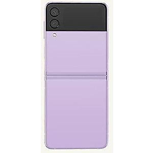 Samsung Galaxy Z Flip 3 F7110 5G Single SIM 128GB 8GB RAM Factory Unlocked (GSM Only, No CDMA - not Compatible with Verizon/Sprint) International Version – Purple (Renewed)