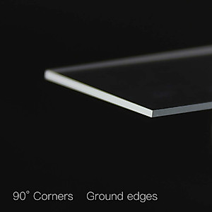 Labvida Pre-Cleaned Microscope Slide and Cover Slips Set, 144pcs of Dim.75x25x1mm Plain Slides, Super Grade Glass, 90°Corners, 1.2oz.(200pcs) of 22x22mm Cover Slips, 1# Thickness 0.13-0.16mm, LVQ090