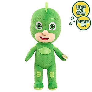 PJ Masks Sing & Talk Gekko Plush, Kids Toys for Ages 3 Up by Just Play