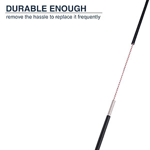 Tent Pole Shock Cord 1/8 inch 60ft, Elastic Bungee Cord, Replacement Shock Cord for Tent Poles, Tent Pole Repair Kit, Elastic Cord with Lead Wire and Washers