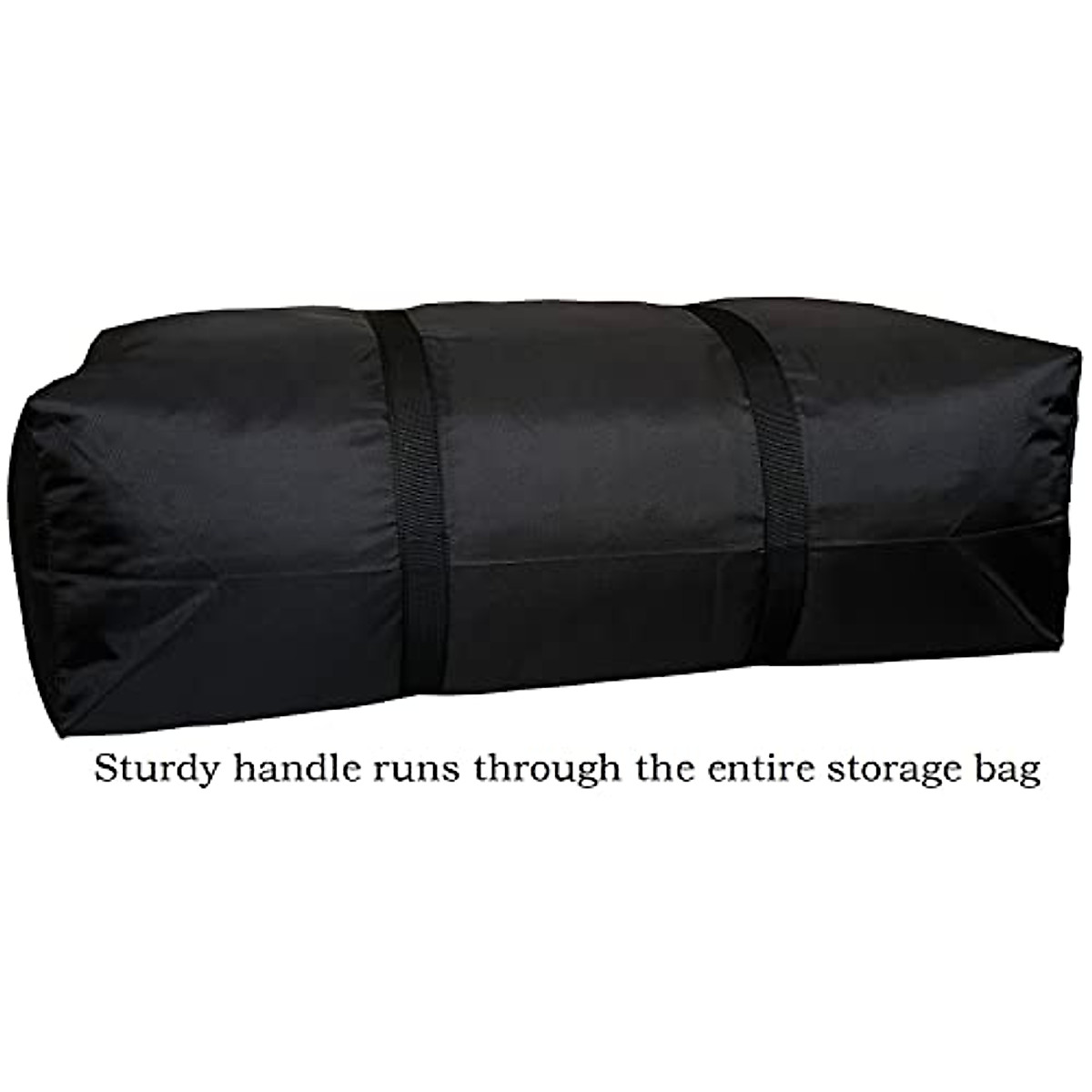 YiKitHom Extra Large Storage Duffle Bag for Travel, Black Oversized Giant Big Traveling Duffle Bag