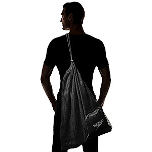 Speedo Unisex-Adult Ventilator Mesh Equipment Bag, Speedo Black