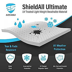 EliteShield ShieldAll Ultimate Heavy Duty Class C RV Motorhome Cover Fits 32'-34'L