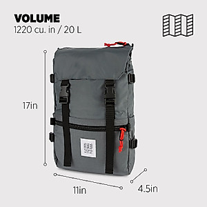 Topo Designs Rover Pack Classic - Charcoal/Charcoal One Size