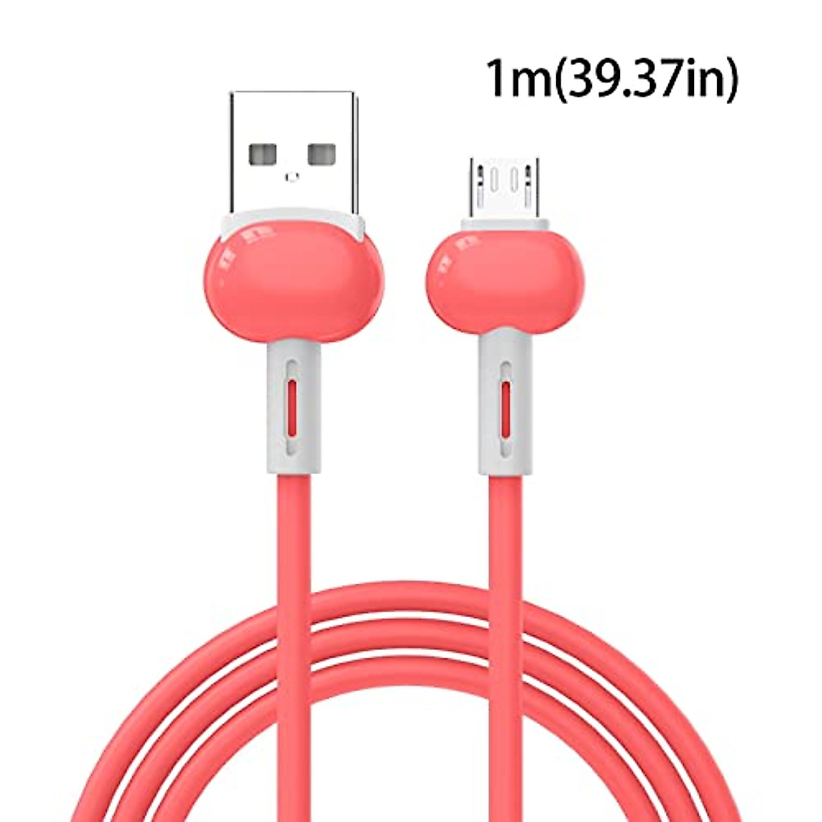 BGNTBUK Note 9 Plus New 2PC 1m 3A Silicone Data Cable Mobile Phone Color Fast Charging Line Liquid Soft Plastic Flash Charging Cable Cf-31 Case