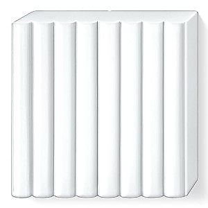 SG Education FIMO 8020 0 Fimo Soft Modelling Clay, 57 g, White