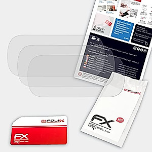 atFoliX Screen Protector compatible with Nextbase 512GW Screen Protection Film, anti-reflective and shock-absorbing FX Protector Film (3X)