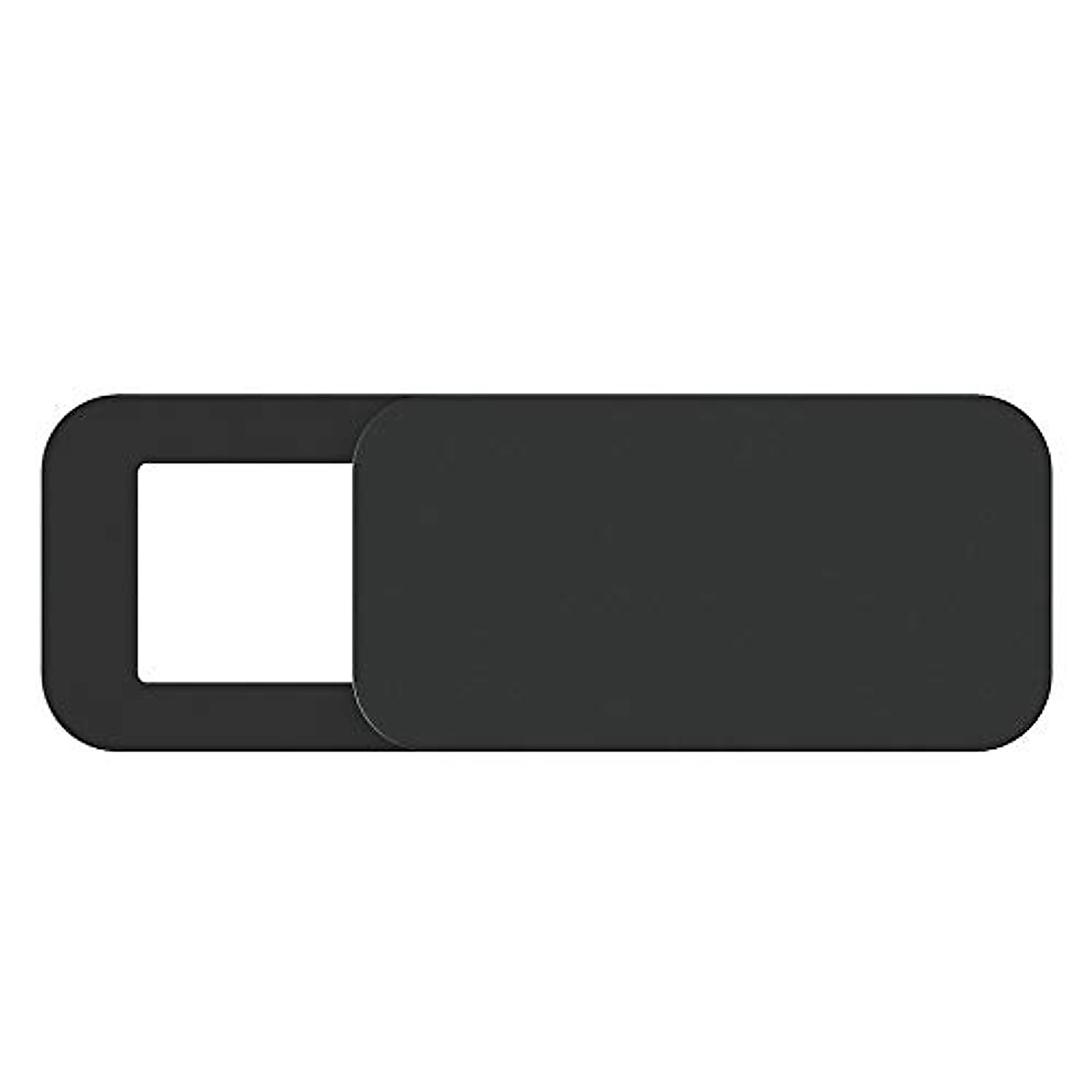 Superjiuex T10 3PCS Rectangle Plastic Webcam Cover Ultra-Thin Privacy Protector Camera Shutter Sticker for Phone Tablet Notebook Desktop