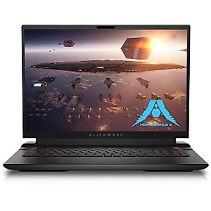 Dell Alienware m18 Ryzen Edition Laptop (2023) | 18" 1920x1200 FHD+ | Ryzen 9-7945HX - 512GB SSD Hard Drive - 16GB RAM - Nvidia GeForce RTX 4090 | 32 cores @ 5.4 GHz - 16GB GDDR6X Win 11 (Renewed)