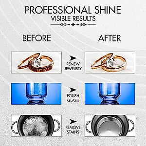 6 Piece Polishing Compound Cutting & Buffing Compound 1 Oz Kit - Includes: Black Emery, Brown Tripoli, White Diamond, Red Jewelers Rouge, All Purpose Blue & Green Stainless Compounds