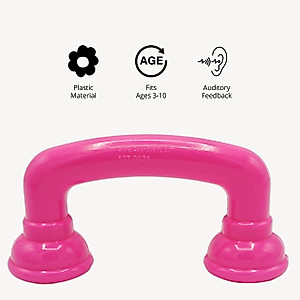 4E's Novelty Whisper Phones for Reading - Pack of 4 - Auditory Feedback, Hear Myself Sound Phone - Accelerate Reading Fluency, Comprehension & Pronunciation - Speech Therapy Materials Toys