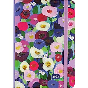 2023 Floral Fields Weekly Planner (16 months, Sept 2022 to Dec 2023)