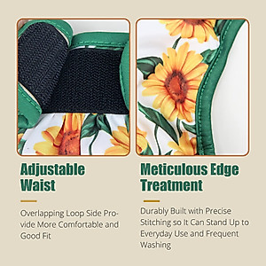 Langsprit Washable Female Dog Diapers (3 Pack) - Reusable Dog Diapers for Female Dogs - Highly Absorbent Dog Diapers for Dogs in Period XL