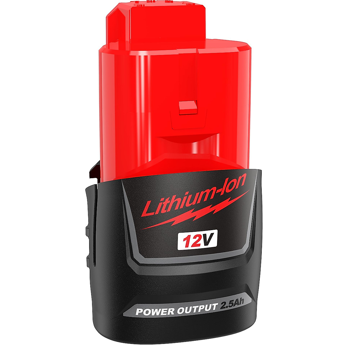 BULL-TECH 12V 48-11-2425 2.5 AH for Milwaukee m12 Battery,Compatible with All Power 12V Milwaukee Power+ Tools