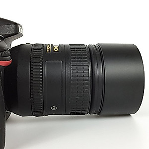 SIOTI 55mm Lens Hood, Matte Treatment Inside, Aluminum Material, Compatible with All Camera Lens S/C/N/F/O/P etc.(55mm)