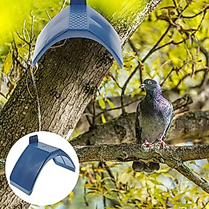 POPETPOP Pigeon Rest Stand-10pcs Plastic Pigeon Perch Dove Rest Stand Frame Grill Dwelling Pigeon Perches Roost for Bird Supplies (Blue)