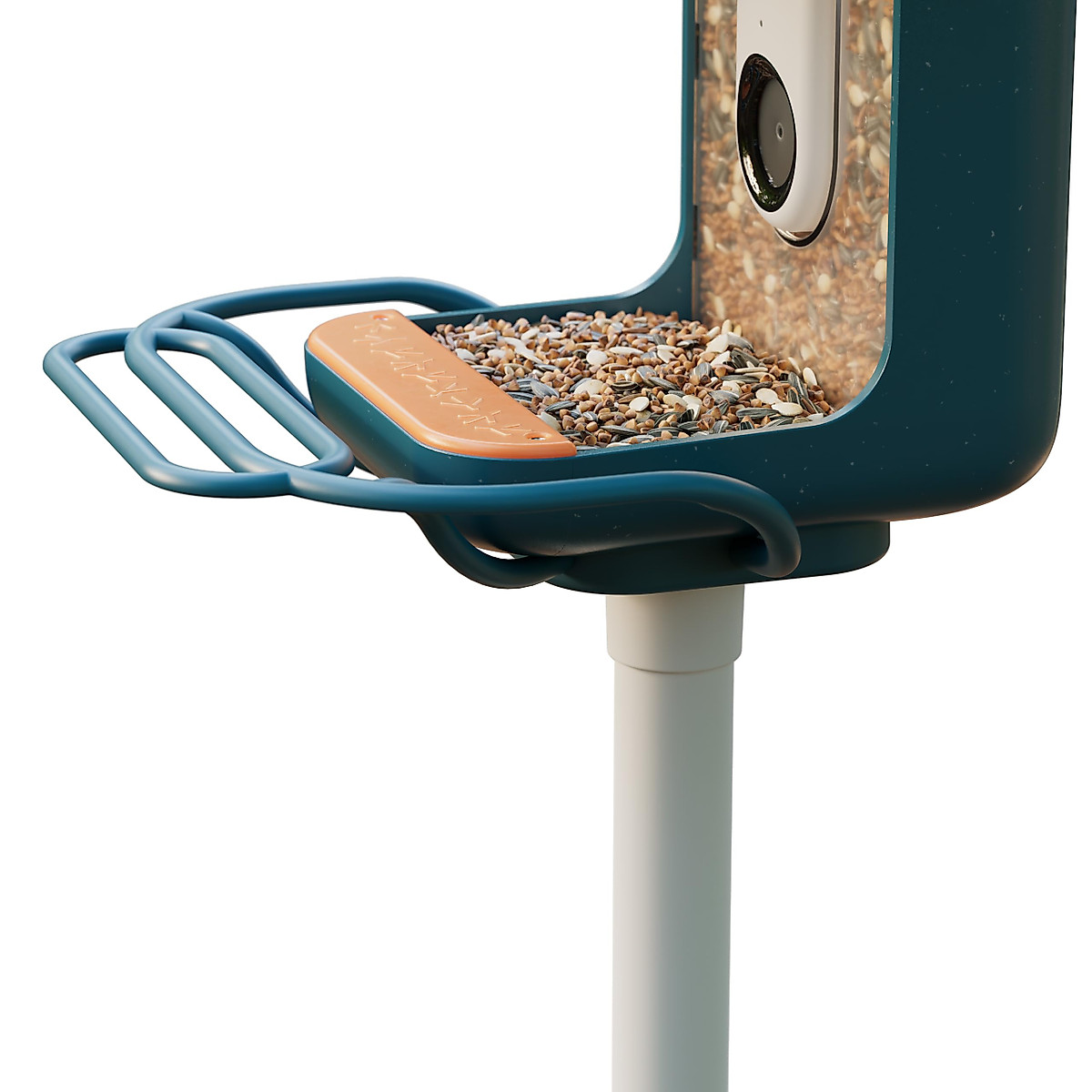 Bird Buddy Blue Perch Extender – Add-On Accessory for Better Bird Watching Experience - Outdoor Bird Perch for Feeding Multiple Birds - Weatherproof and Durable for Large Bird Species