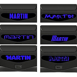 Printed 2X LED Personalised Custom Light Bar Decal Sticker Compatible with Sony Playstation 4 PS4 Controller DualShock 4