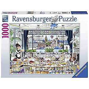 Ravensburger London Tea Party 1000 Piece Jigsaw Puzzle for Adults & for Kids Age 12 & Up
