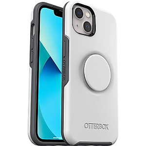 OtterBox Otter + POP Symmetry Series Case for iPhone 13 - Polar Vortex (White)