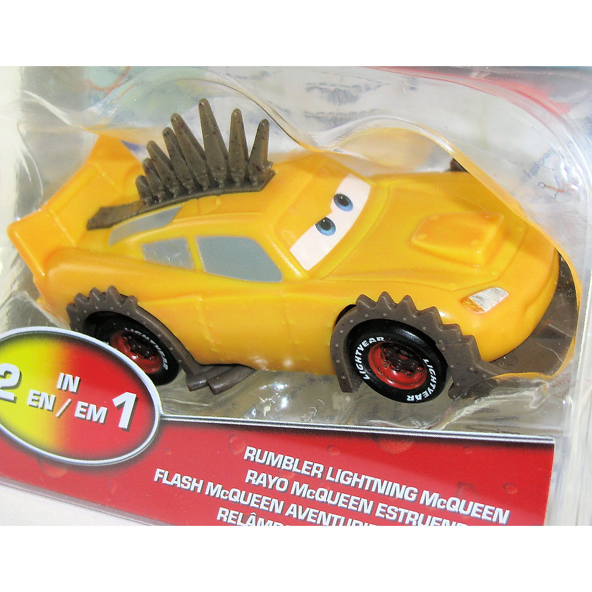 Disney Cars Toys Disney Cars Color Changers 2022 On The Road Rumbler Lightning McQueen