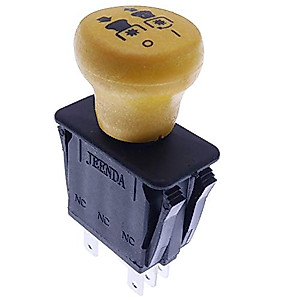JEENDA PTO Switch 01002111 925-1716A Compatible with CubCadet RZT42 RZT50 RZT54 MTD Troy Bilt Craftsman Tank M48 M50 M54 M60 M72 Enforcer 44 48 54