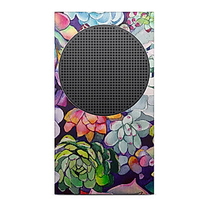 Head Case Designs Officially Licensed Mai Autumn Succulent Art Mix Vinyl Sticker Gaming Skin Decal Cover Compatible With Xbox Series S Console