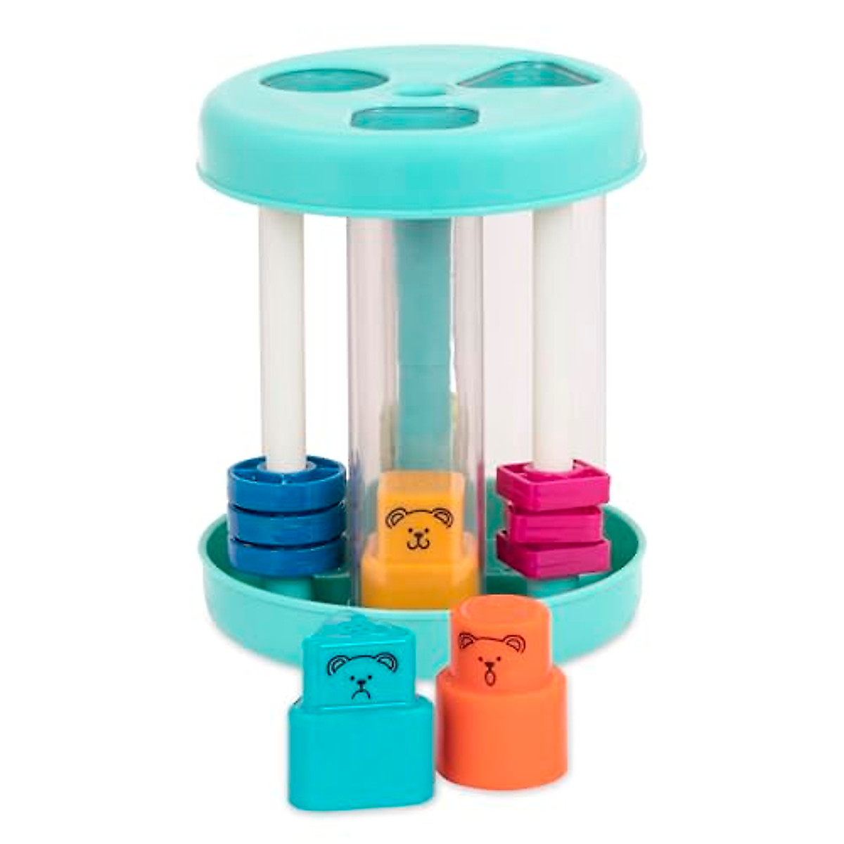 Battat – Shape Sorter – Colorful Sorting Toy – 3 Shapes & Sounds – Educational & Developmental Toy For Toddlers – 18 Months + – Shapes And Sound Sorter